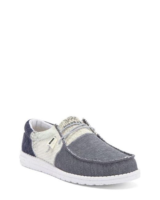 HEYDUDE Wally Stretch Slip-On Shoe in Blue for Men | Lyst