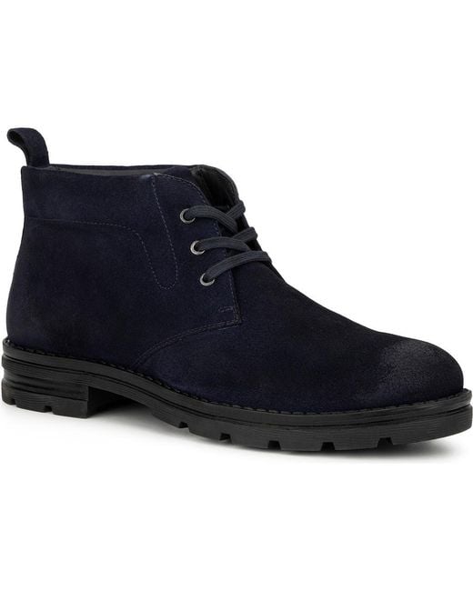 Vintage Foundry Turner Suede Chukka Boot in Blue for Men | Lyst