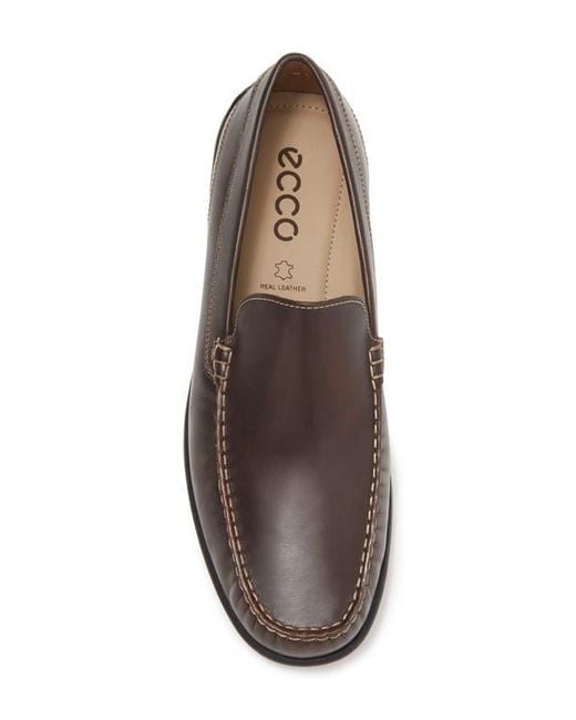Ecco Classic Moc Ii Driving Shoe in Brown for Men | Lyst