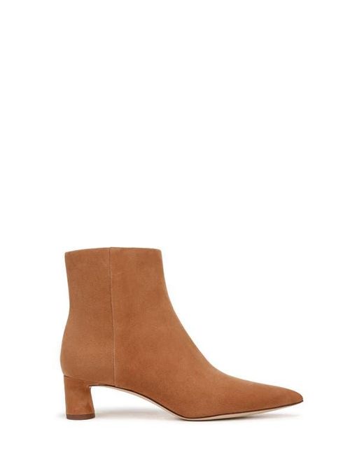 Vince Fitz Pointed Toe Bootie in Brown | Lyst