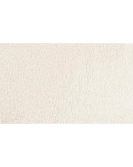 Max Studio Faux Suede Jacket in Natural | Lyst
