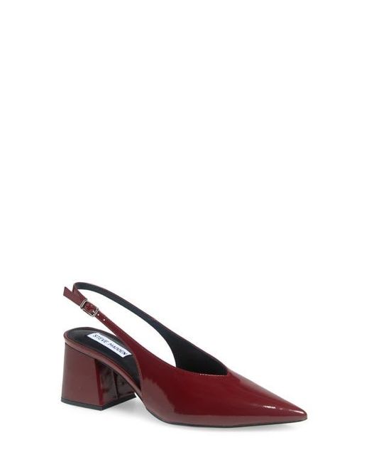 Steve Madden Faryn Slingback Pump in Red | Lyst