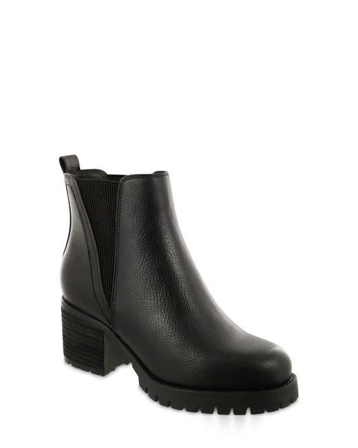 MIA Lug Sole Platform Chelsea Boot in Black | Lyst