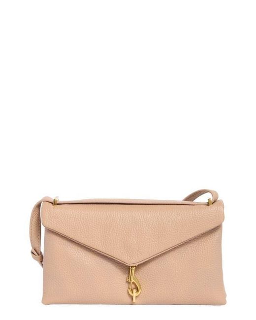 Rebecca Minkoff Megan Leather East/West Crossbody Bag in Natural | Lyst