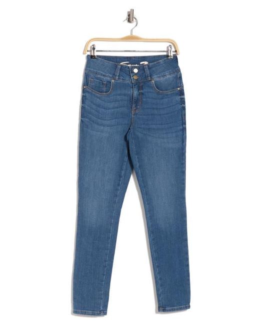 Seven7 Curvy High Waist Skinny Jeans in Blue | Lyst