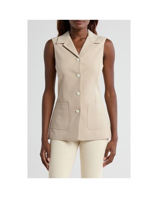 Rag & Bone Drea Vest in Natural | Lyst
