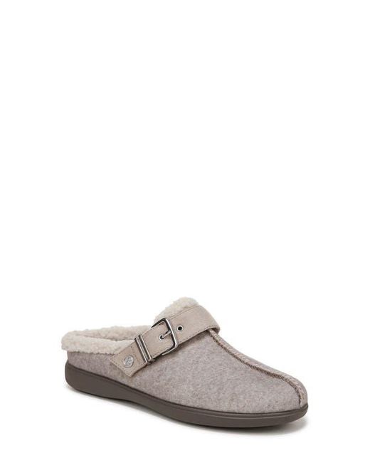 Bzees Eternity Faux Shearling Clog in Gray | Lyst