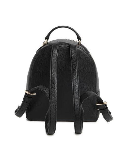 Kate Spade Medium Leather Backpack in Black | Lyst