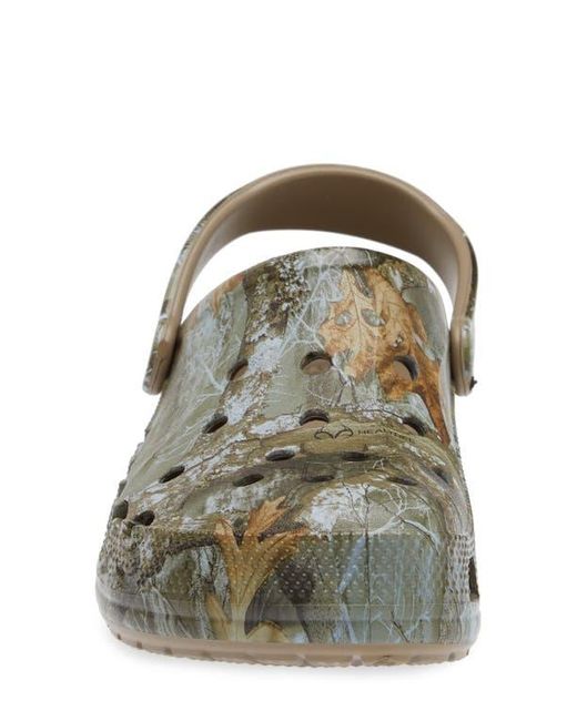 Crocs™ Realtree Edge Camo Baya Clog in Green for Men | Lyst
