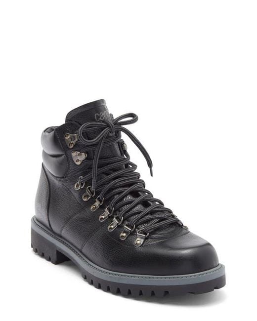 Roberto Cavalli Braises Hiking Boot in Black for Men | Lyst