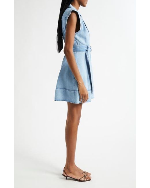10 Crosby Derek Lam Derek Lam Crosby Lya Belted Denim Dress in Blue | Lyst