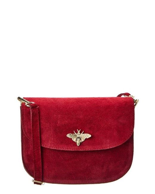 Persaman New York Bee Crossbody Bag in Red | Lyst