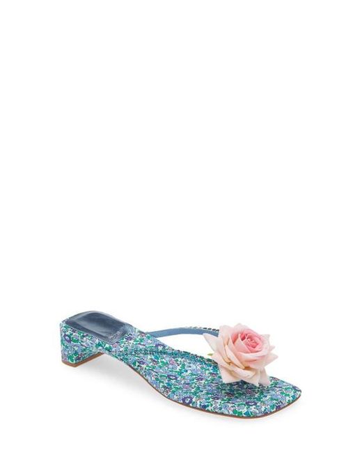 Jeffrey Campbell Primrose Flip Flop in Blue | Lyst