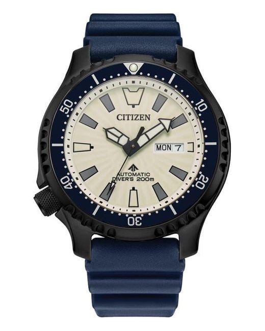 Citizen Promaster Automatic Diving Watch, 46Mm in Blue for Men | Lyst