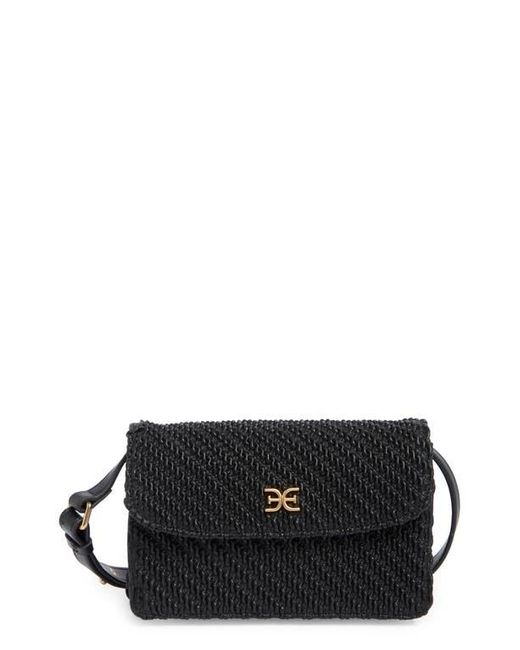Sam Edelman Rowan Flap Shoulder Bag in Black | Lyst