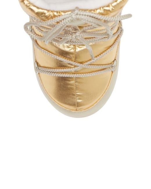 Moon Boot Icon Metallic Boot | Lyst