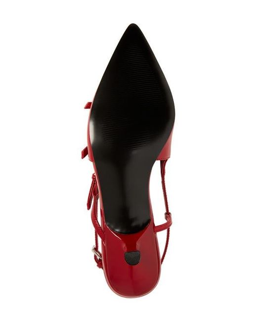Steve Madden Modern Slingback Pump in Red | Lyst