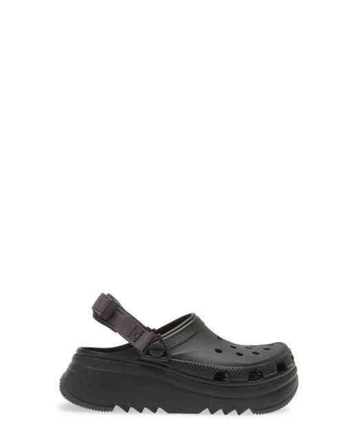 Crocs™ Classic Hiker Xscape Slingback Platform Clog in Black | Lyst