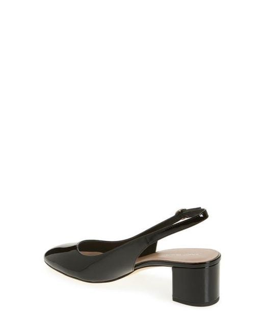 Stuart Weitzman Bridget Slingback Pump in Black | Lyst