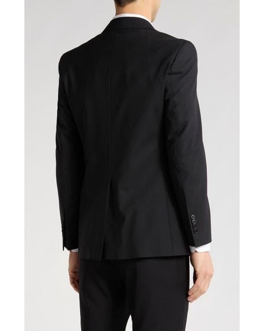 Brooks Brothers Classic Fit Suit Jacket in Black for Men | Lyst