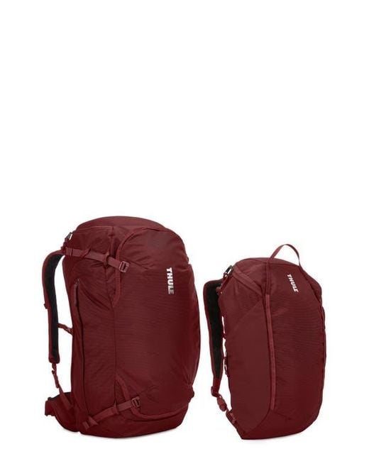 Thule Landmark 70-Liter Travel Backpack in Red for Men | Lyst