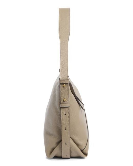 Rag & Bone Fulton Leather Shoulder Bag in Gray | Lyst