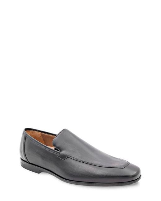 Mezlan Apron Toe Leather Loafer in Gray for Men | Lyst