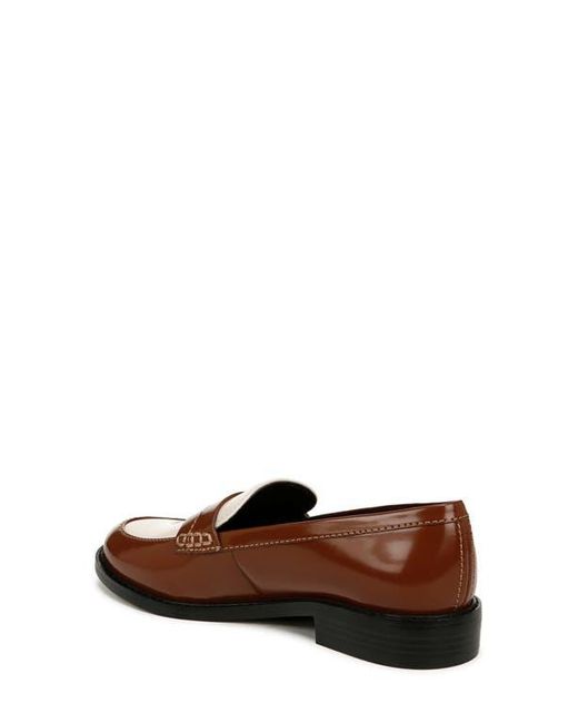 Franco Sarto Alora Penny Loafer in Brown | Lyst