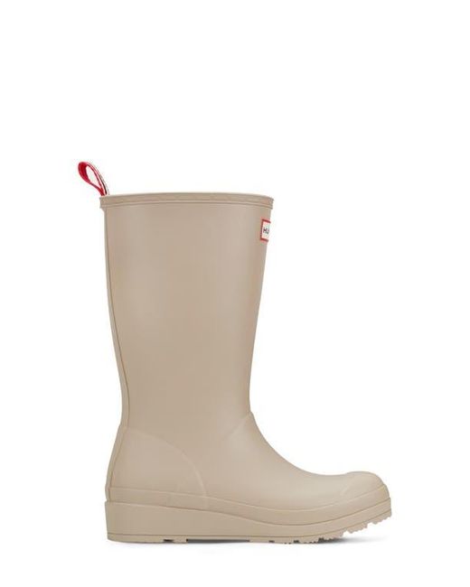 HUNTER Original Play Tall Waterproof Rain Boot in Brown | Lyst