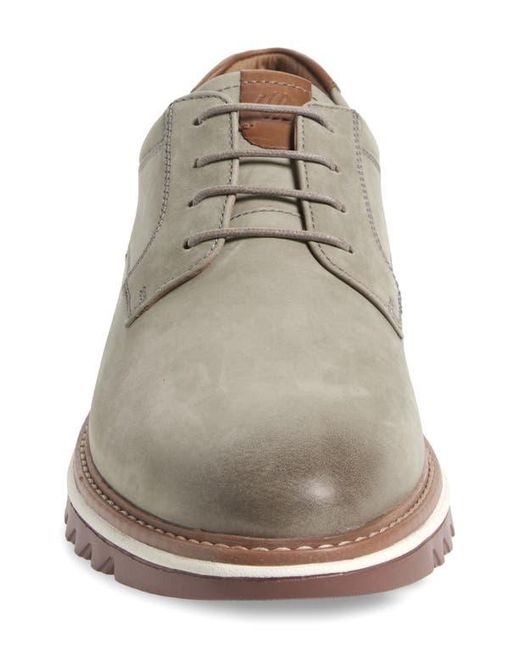 Johnston & Murphy Braydon Plain Toe Derby in Gray for Men | Lyst