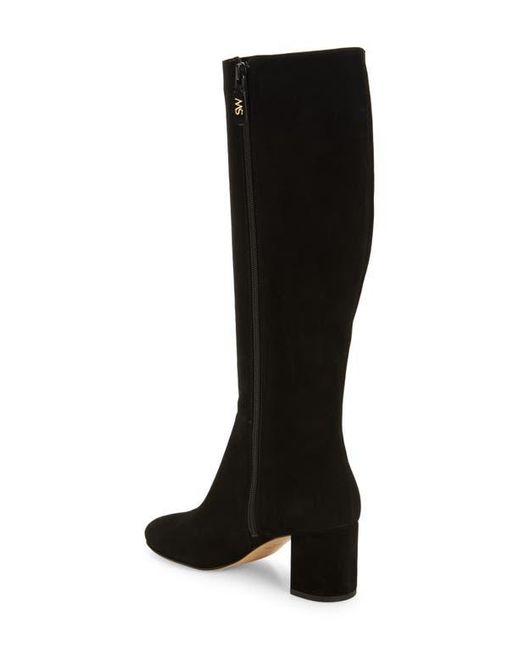Stuart Weitzman Celina Zip Boot in Black | Lyst