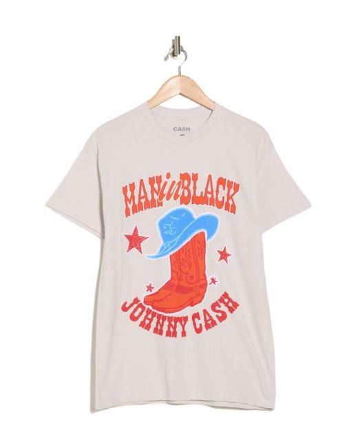 Merch Traffic Johnny Cash in White for Men | Lyst