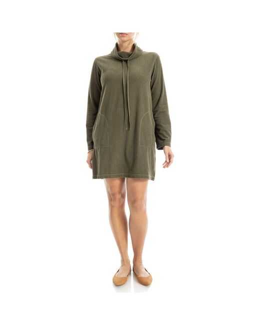 Max Studio Corduroy Dress in Green | Lyst
