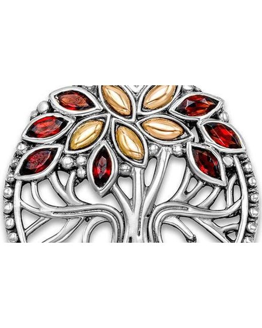 Samuel B. Two-Tone Banyan Tree Pendant in Metallic | Lyst