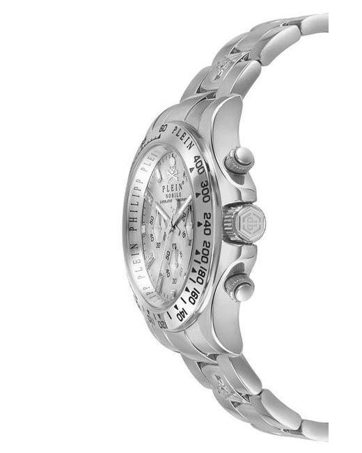 Philipp Plein Nobile Chronograph Bracelet Watch, 43Mm in Gray for Men ...