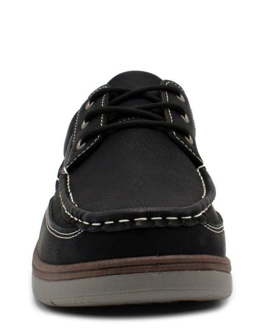 Aston Marc Classic Boat Shoe in Black for Men | Lyst