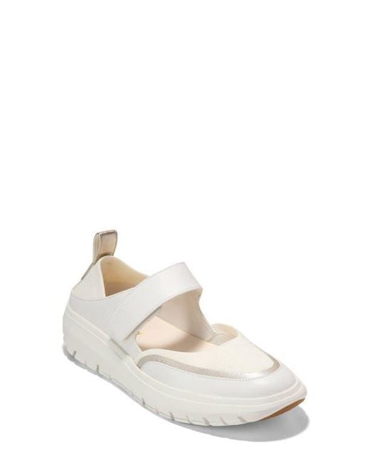 Cole Haan Raelyn Zerøgrand Mary Jane Sneaker in White | Lyst