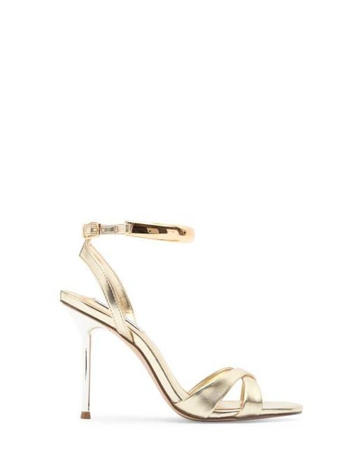 Steve Madden Dianna Sandal in Metallic | Lyst