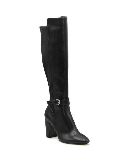 Charles David Badley Tall Boot in Black | Lyst