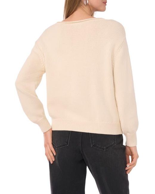 1.STATE Argyle Sweater in Natural | Lyst