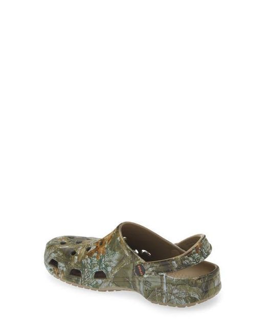 Crocs™ Realtree Edge Camo Baya Clog in Green for Men | Lyst