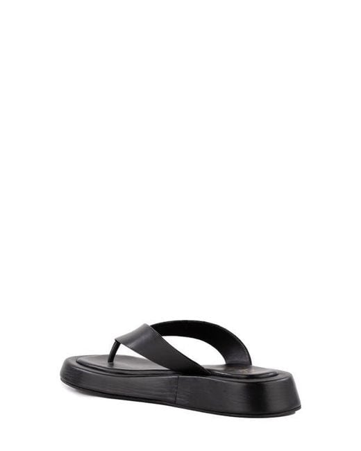 Seychelles Nautical Flip Flop Sandal in Black | Lyst