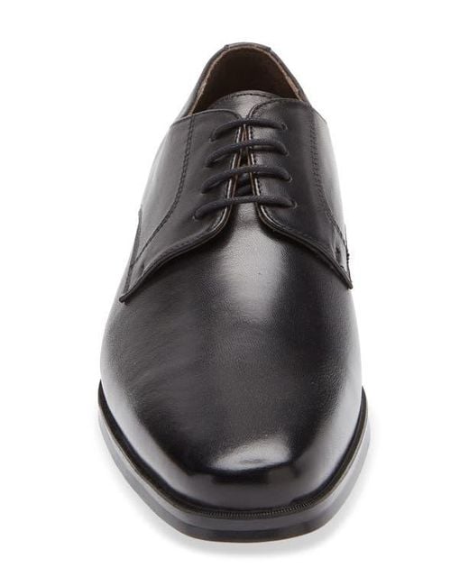 Bruno Magli Pello Plain Toe Oxford Derby in Gray for Men | Lyst