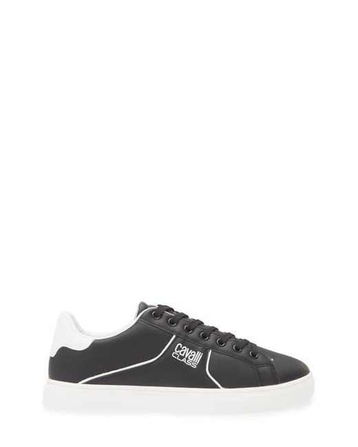 Roberto Cavalli Cavalli Class Logo Low Top Sneaker in Gray for Men | Lyst