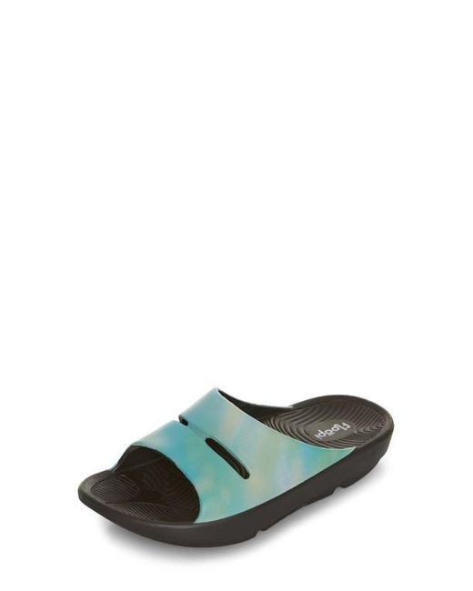 FLOOPI Sophie Comfort Slide Sandal in Green | Lyst