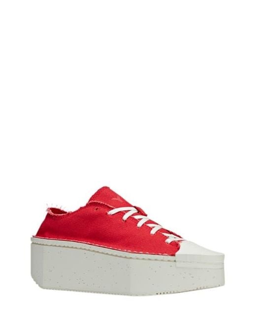 adidas Kyasu Low Sneaker in Red for Men | Lyst