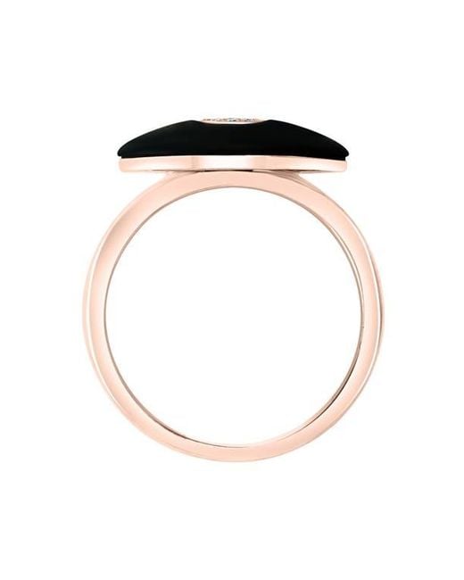 Effy Diamond & Onyx Evil Eye Ring in Black | Lyst