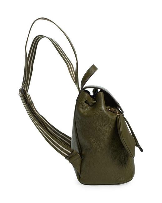 Kate Spade Rosie Medium Leather Flap Backpack in Green | Lyst