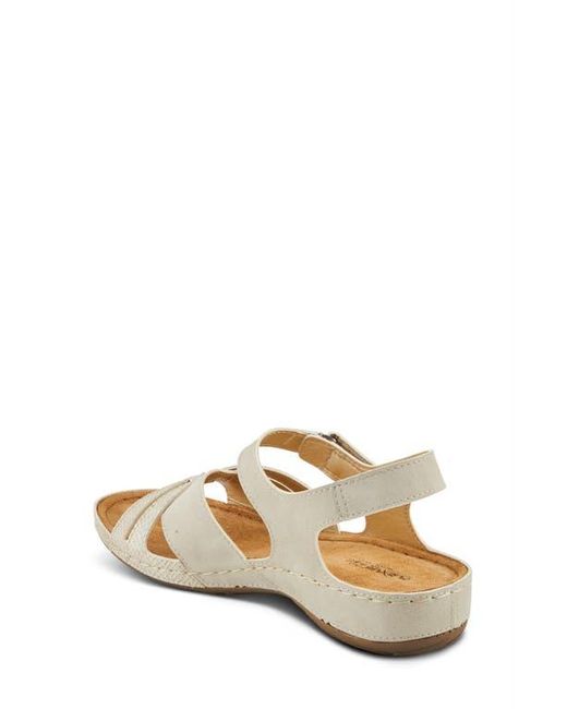 Flexus by Spring Step Alvina Sandal in Natural | Lyst
