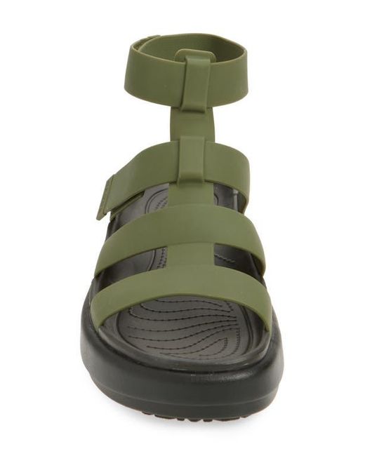 Crocs™ Brooklyn Luxe Water Resistant Gladiator Fisherman Slide Sandal ...